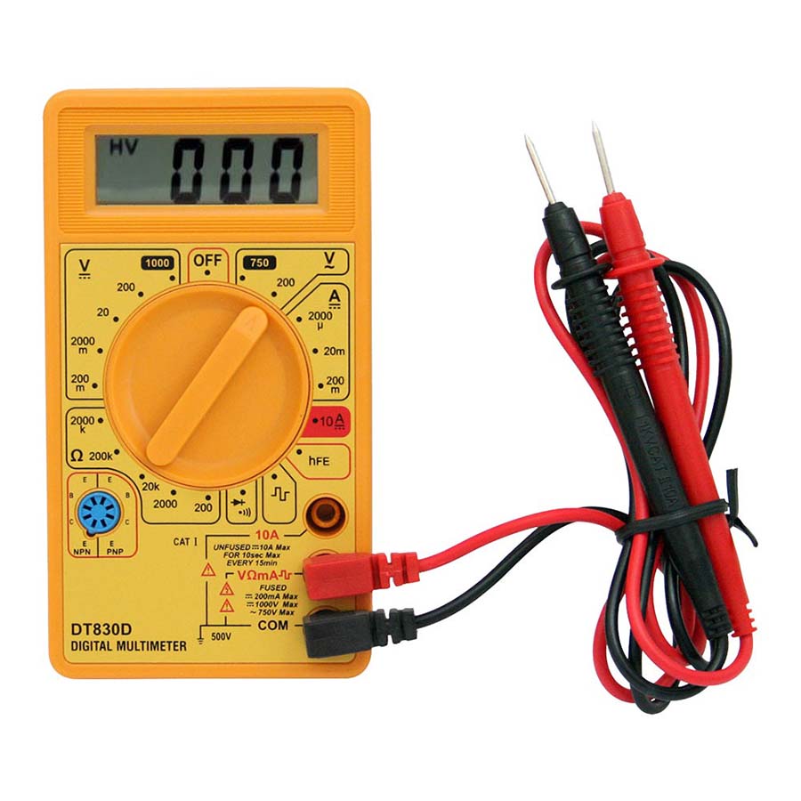 Multímetro digital DT-830 | La Casa de La Banda
