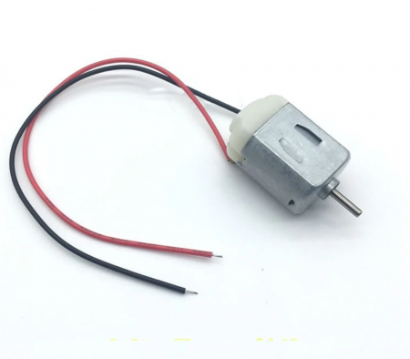 Motor DC 12 voltios con cables soldados | La Casa de La Banda